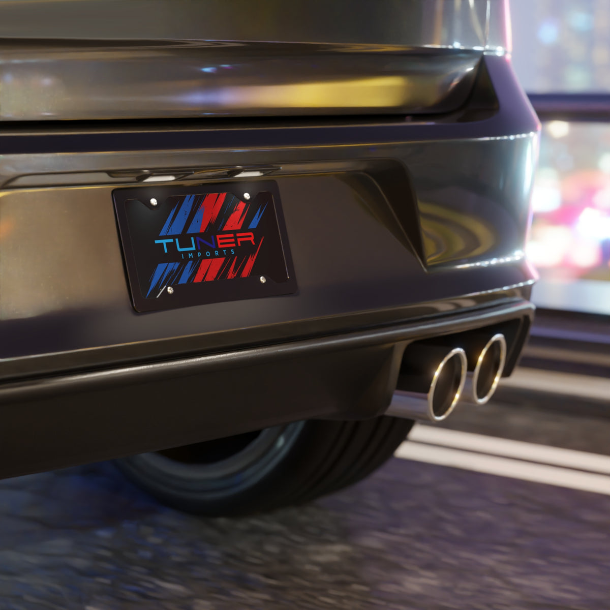 Custom Tuner Imports Vanity Plate