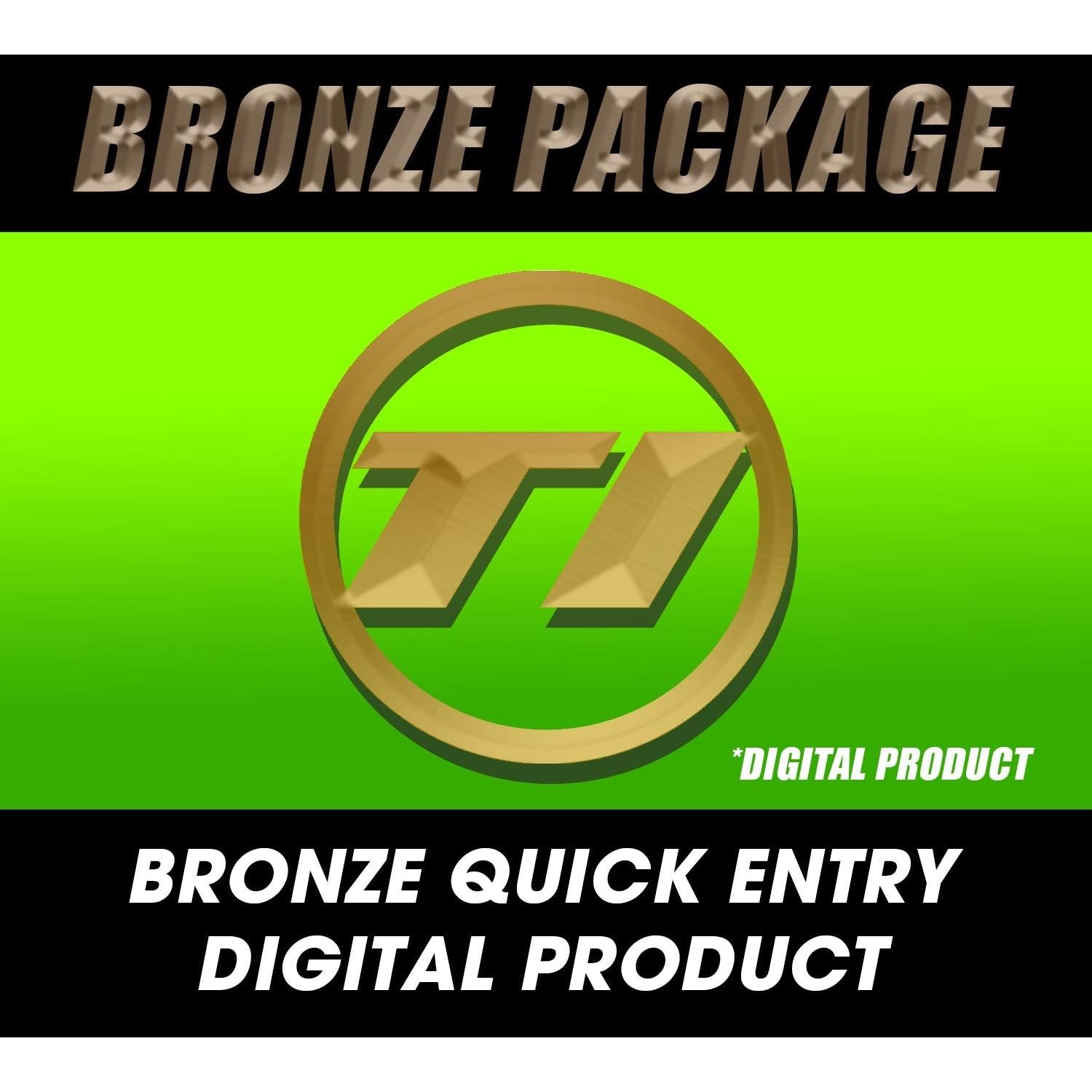 Bronze Package (Get 12500 Entries)